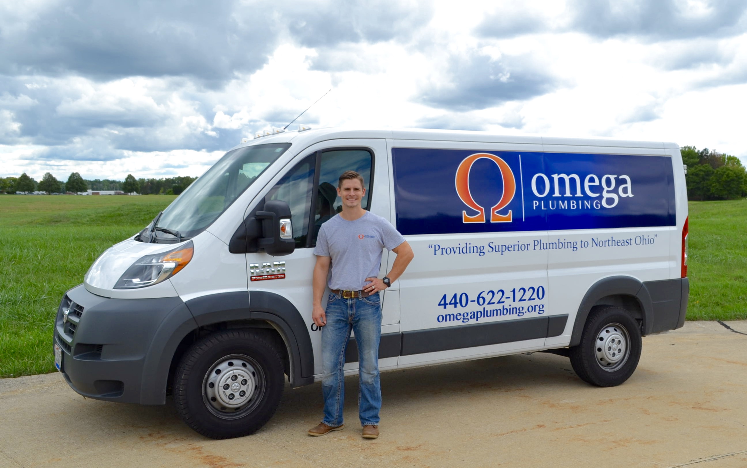 440-622-1220 – Omega Plumbing – greatness measured by quality and integrity